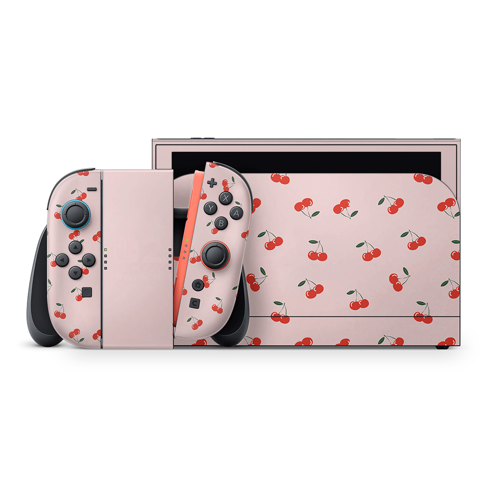 Ruby Cherries Nintendo Switch 2 Skin