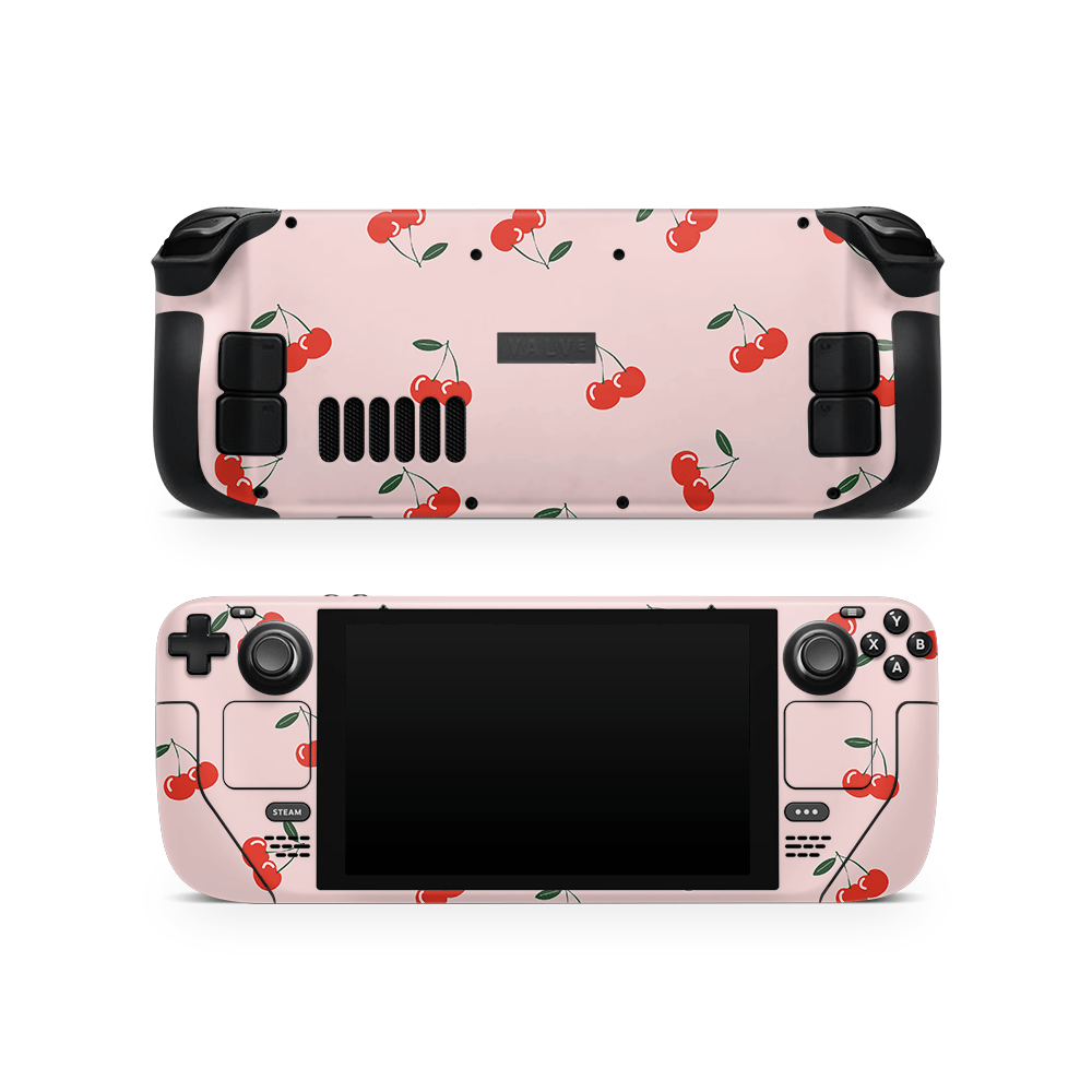 Ruby Cherries Steam Deck LCD / OLED Skin