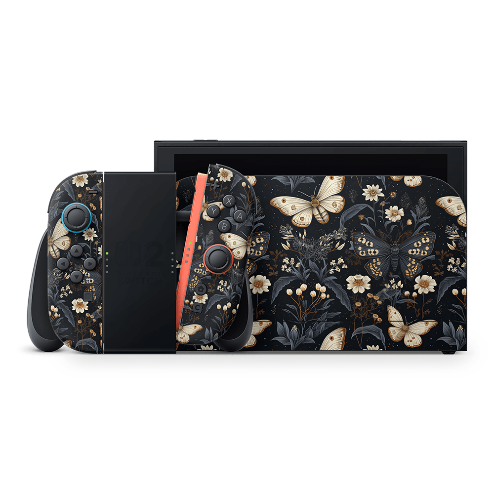 Midnight Flutter Nintendo Switch 2 Skin