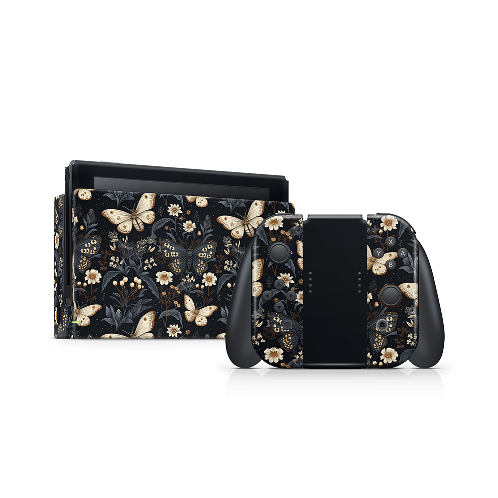 Midnight Flutter Nintendo Switch Skin