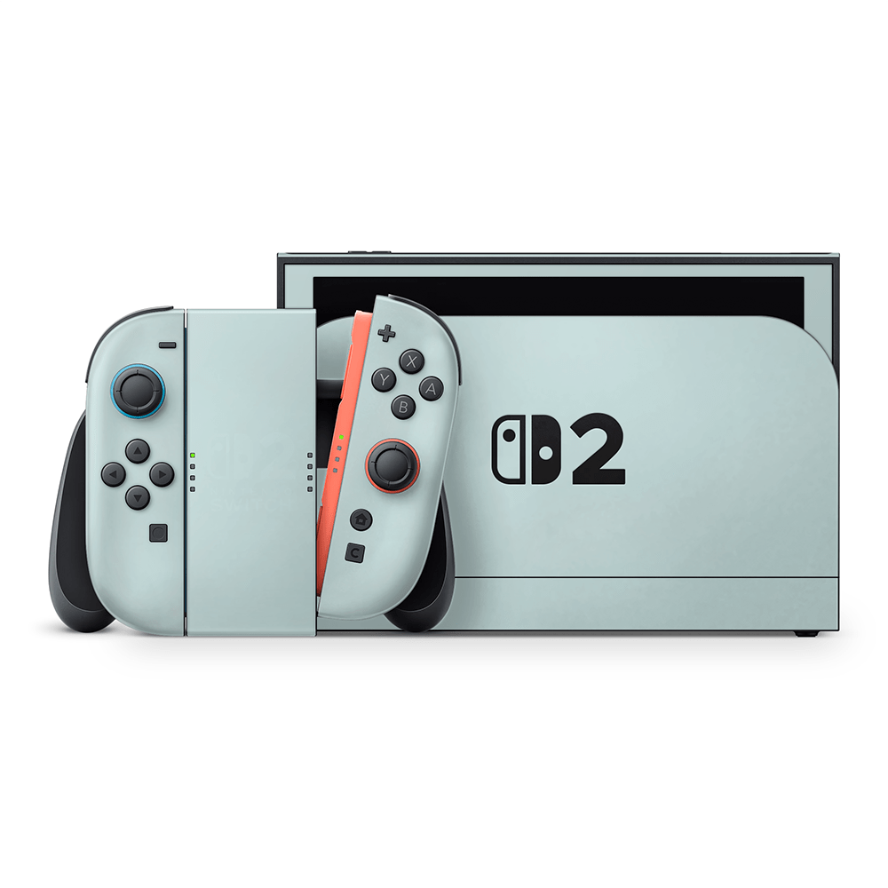 Dusty Blue Nintendo Switch 2 Skin