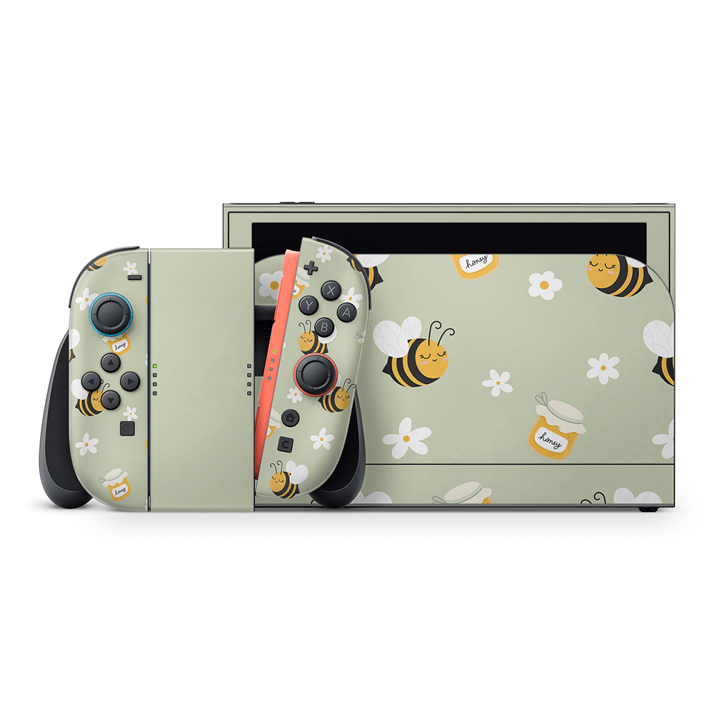 Honey Bees Nintendo Switch 2 Skin