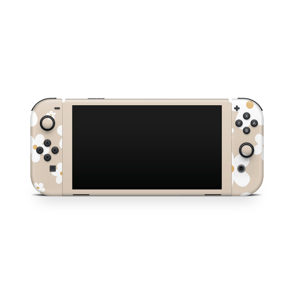 Simply Daisy Nintendo Switch OLED Decal Skin