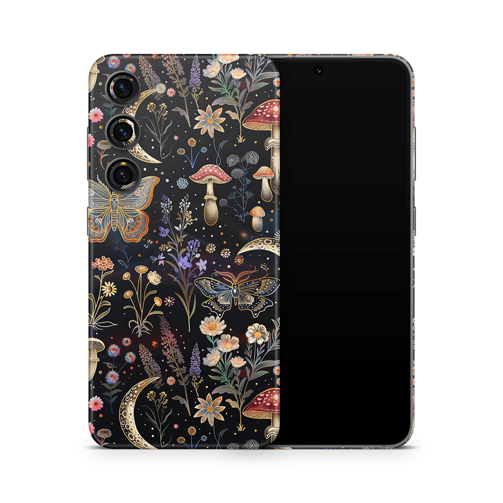 Sparkling Mushies Samsung Galaxy S Decal Skins