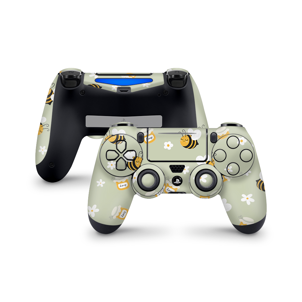 Honey Bees PS4 DualShock Controller Skin