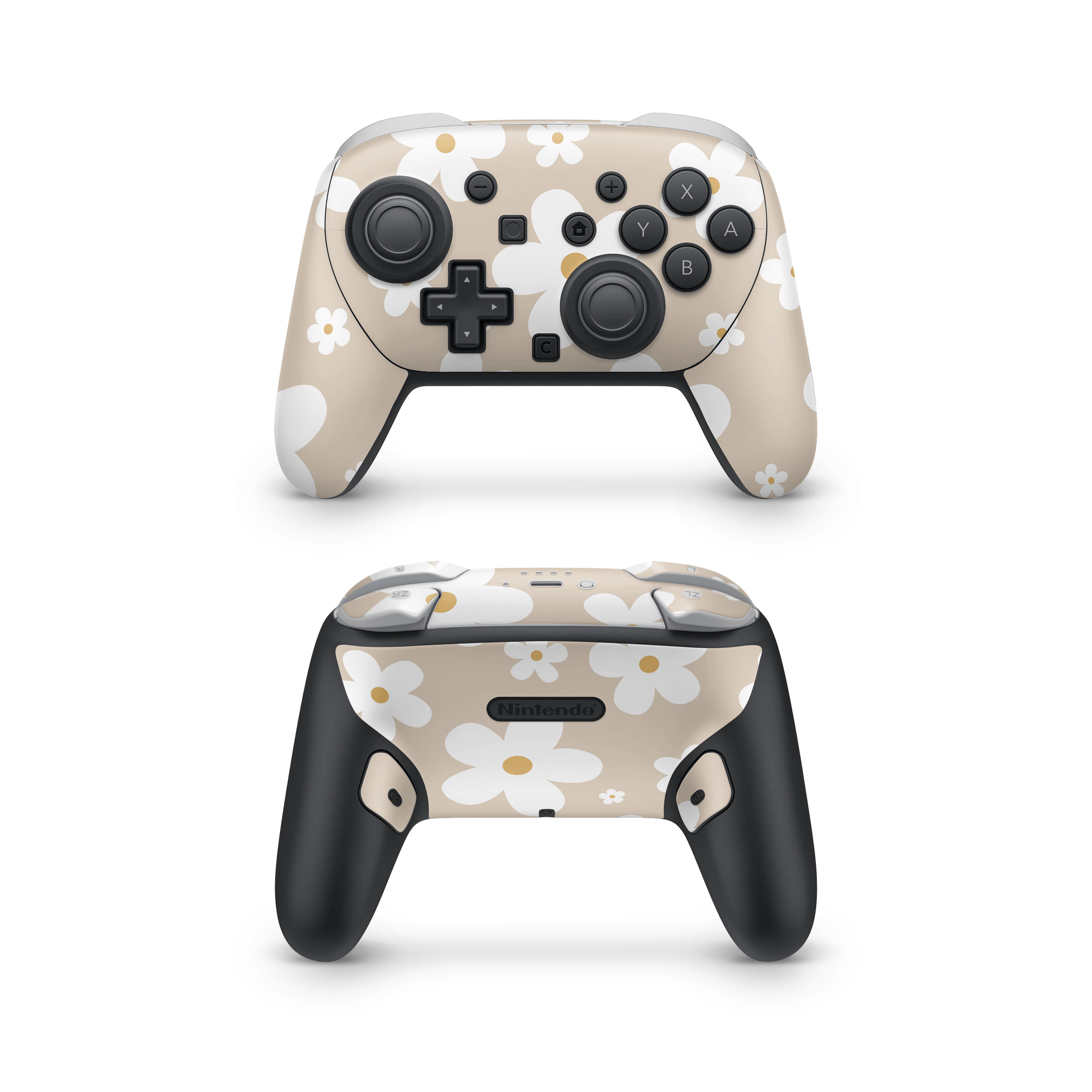 Simply Daisy Nintendo Switch Pro Controller Decal Skins