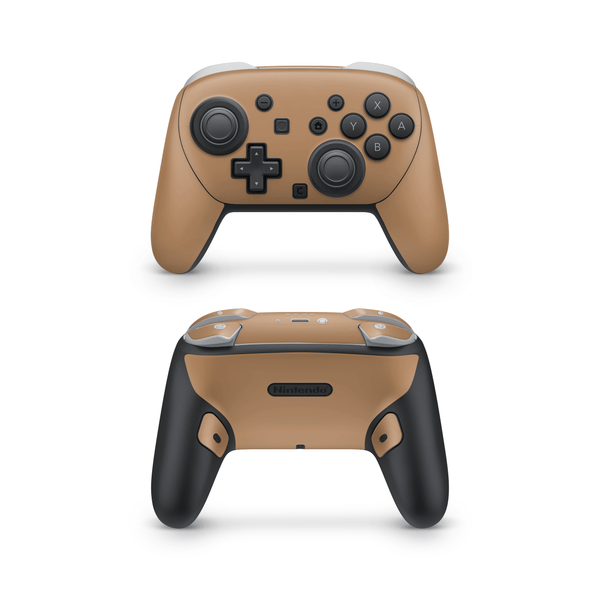 Milk Chocolate Nintendo Switch Pro Controller Skins