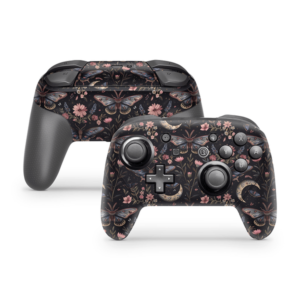Boho Botanical Nintendo Switch Pro Controller Skin