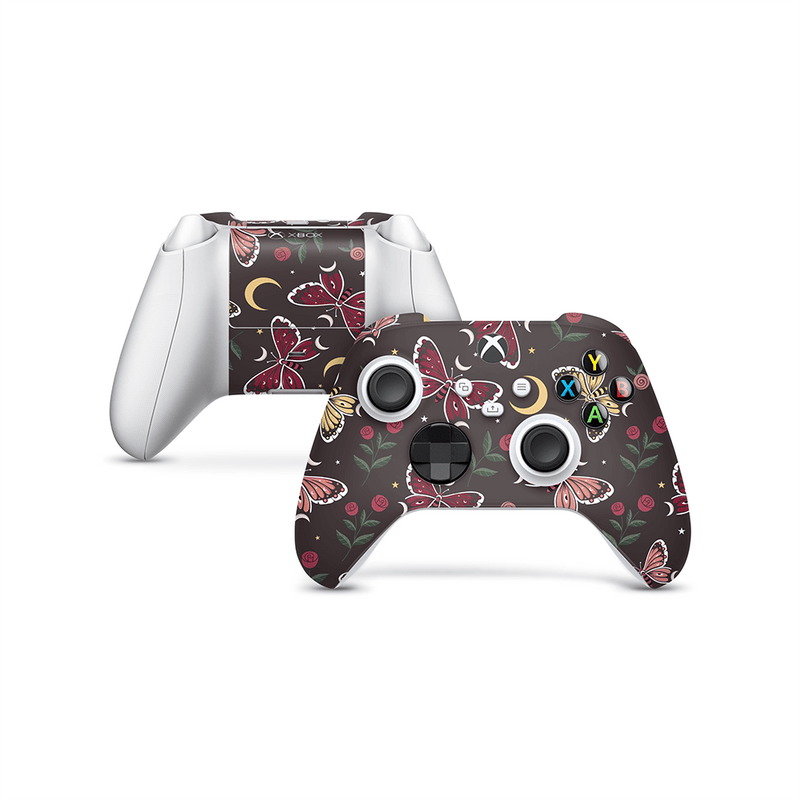 Moon Moths Xbox Series Controller Decal Skin