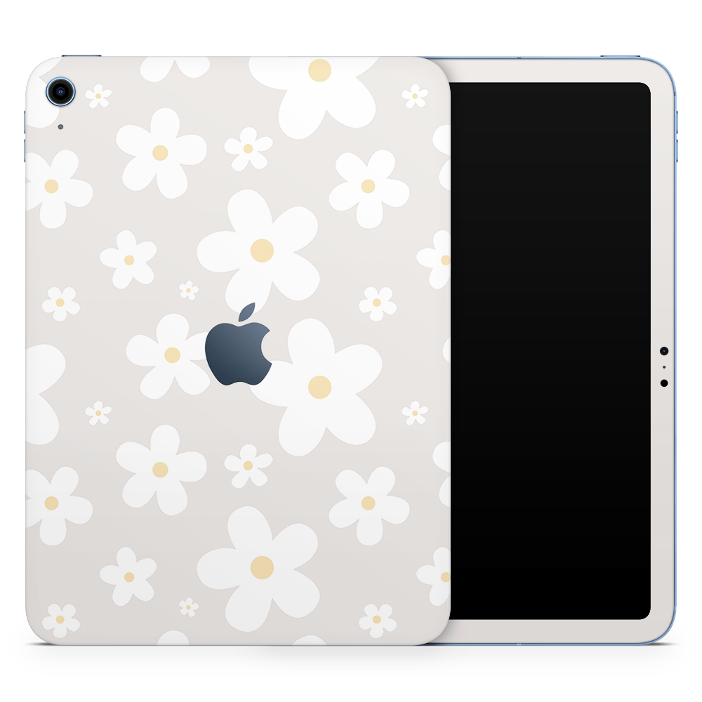 Sterling Daisy Apple iPad Skins