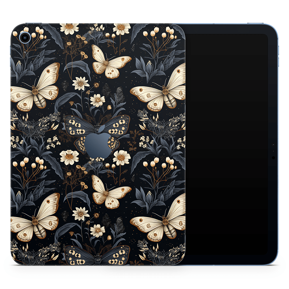Midnight Flutter Apple iPad Skins