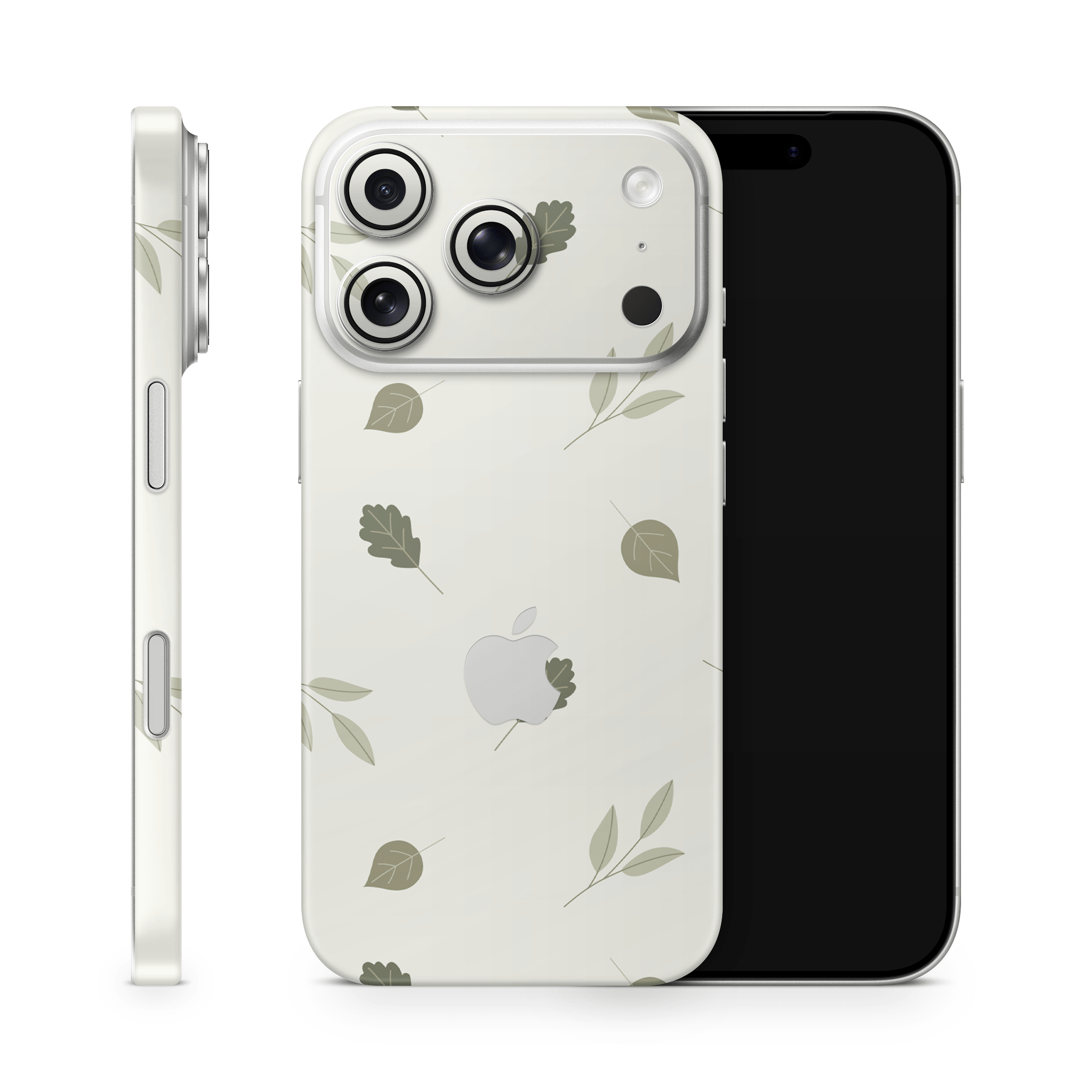 Leafy Foliage Apple iPhone Decal Skins
