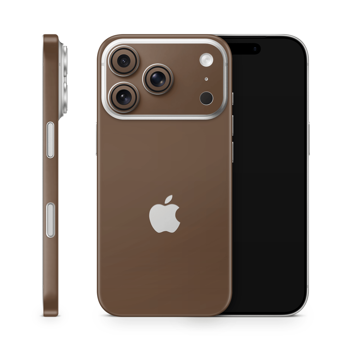 Dark Chocolate Apple iPhone Decal Skins