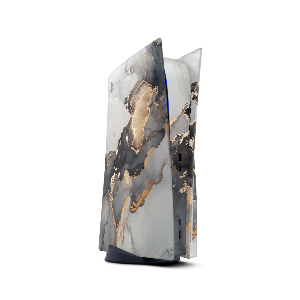 Black Marble PS5 Skins