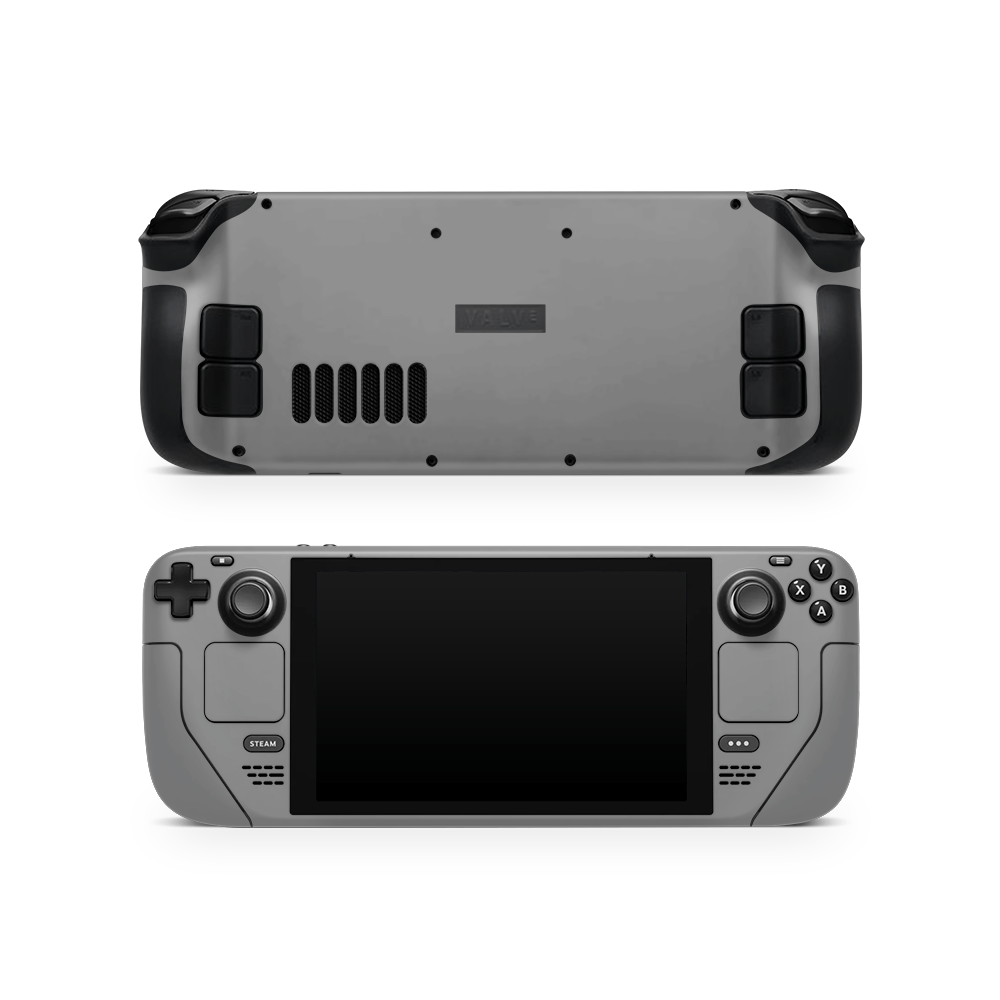 Balanced Grey Steam Deck LCD / OLED Skins